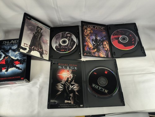 Blade Trilogy The Ultimate Collection 3 Movie DVD Set | eBay