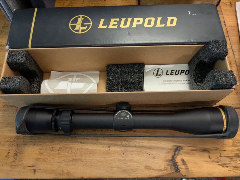 Leupold VX-3i Rifle Scope 4.5-14X40 Matte Finish Duplex w/Original Box ...