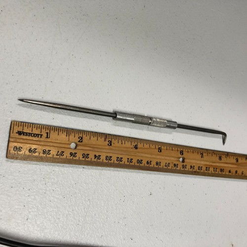 Vintage HUSSLER Tools Double End Scriber Straight and Right Angle | eBay