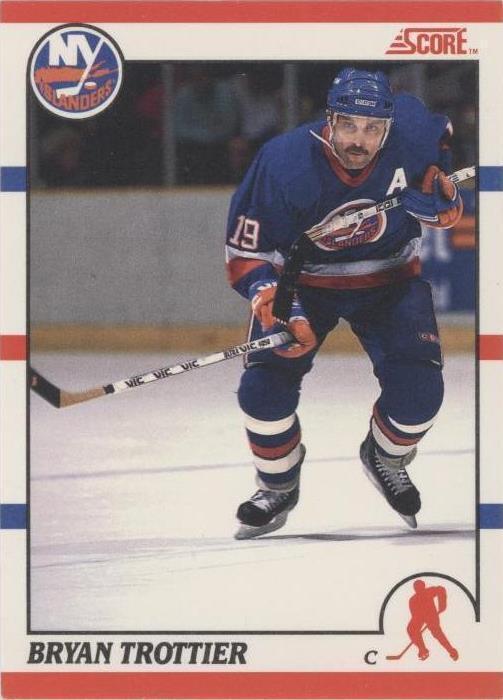 1990-91 Score - Bryan Trottier #270 Bilingual for sale online | eBay