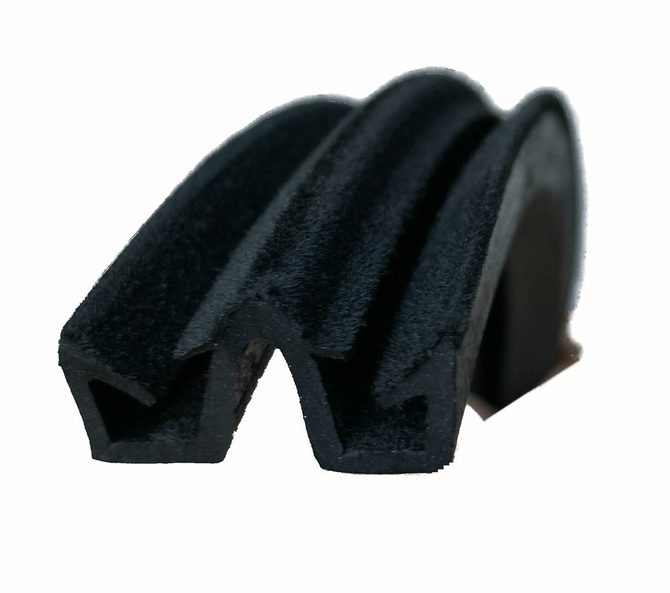 RV Bus Flexible Flocked Rubber Glass Run Universal Window channel Truck ...