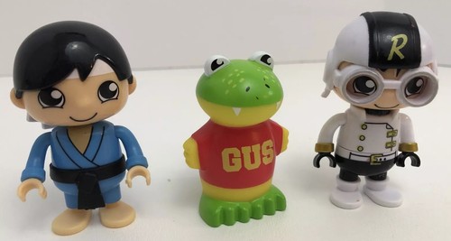 Ryan's World Figures Lot of 3 Racer Ninja Gus Bonkers Toys | eBay