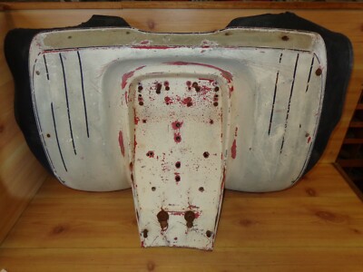1976-78 Honda ATC90 ATC 90 Rear Fender 80100-942-010TR Fiberglass WHITE ...