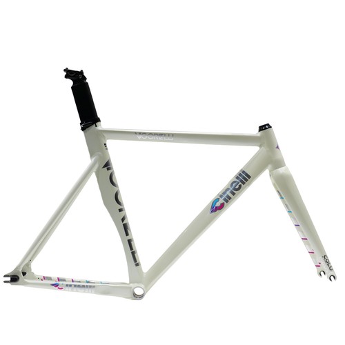 Cinelli Vigorelli Track Bike Frameset White | 59cm Large | Single Speed ...