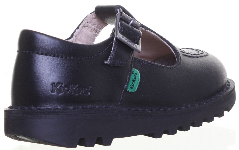 Kickers Kick T iCore Leather Buckle Back to School Girls Shoes US Size ...