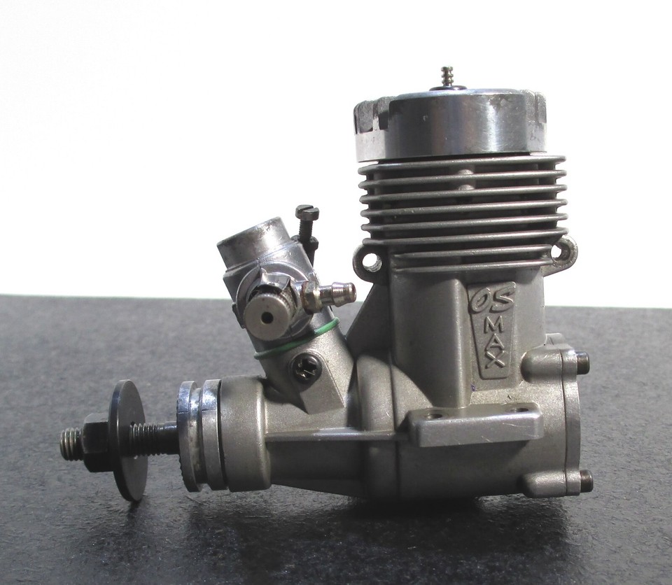 O.S. MAX-32F ABC 5.23cc 2 cycle glow engine with muffler for R/C ...