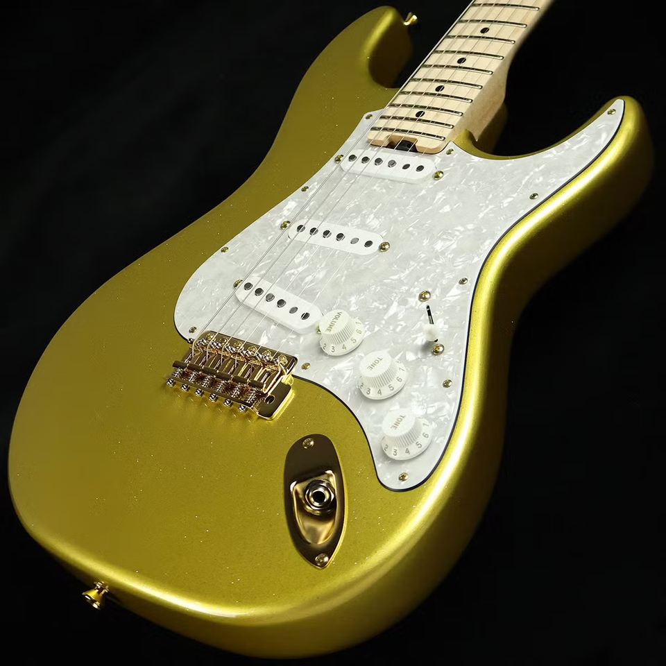 EDWARDS E-SNAPPER TO Eclipse Gold Stratocaster Type Electric Guitar | eBay