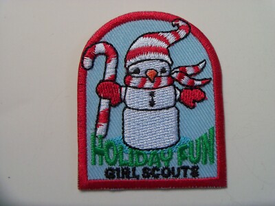 Girl Scout Patch - Holiday Fun Girl Scouts | eBay