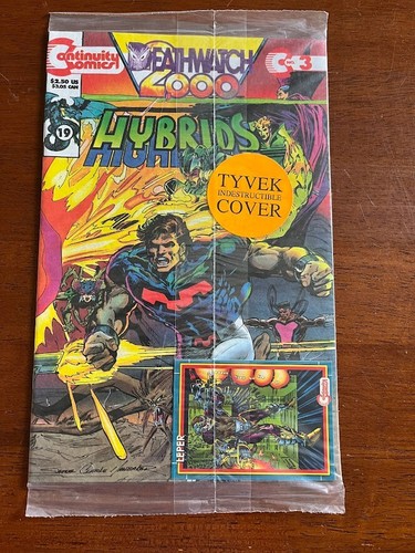 HYBRIDS DEATHWATCH 2000 # 3 NM CONTINUITY COMICS SEALED WITH TRADING ...