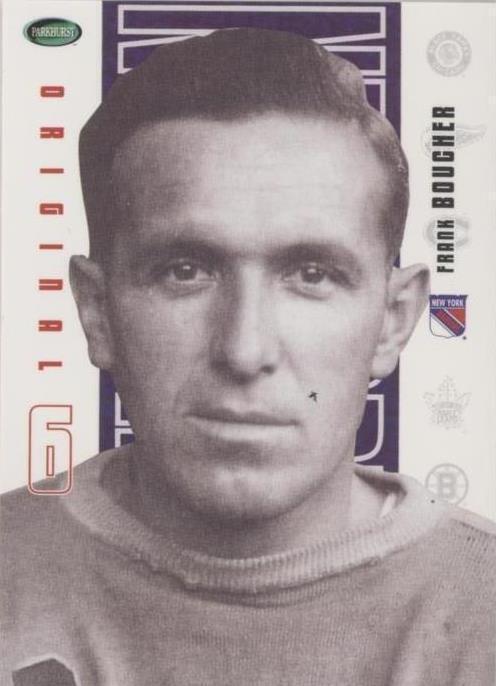 2003-04 Parkhurst Original Six New York Rangers - Frank Boucher #41 for ...