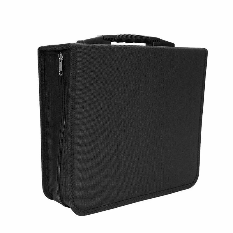 520 Disc CD DVD Case Wallet Storage Holder Booklet Album Folder Bag Box ...