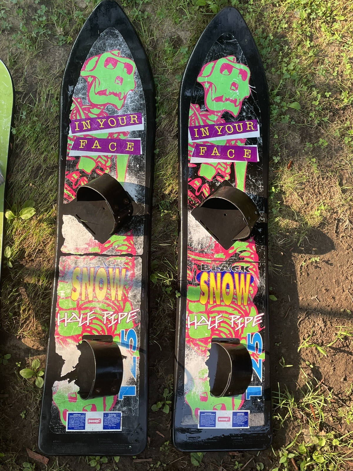 90s Vintage Buddy L Black Snow Snowboard Half Pipe | eBay