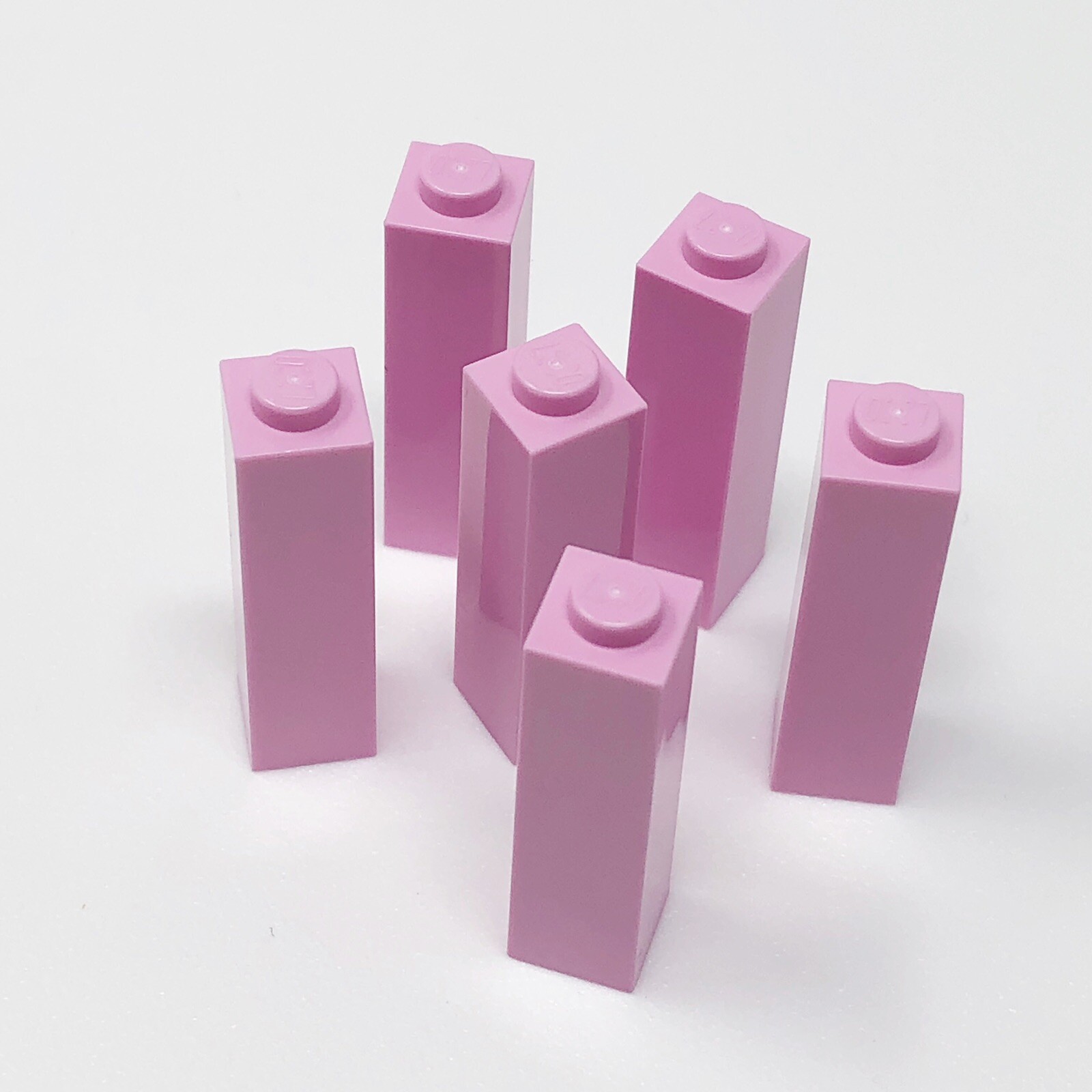 14716 LEGO Parts Brick 1x1x3 BRIGHT PINK (6) | eBay