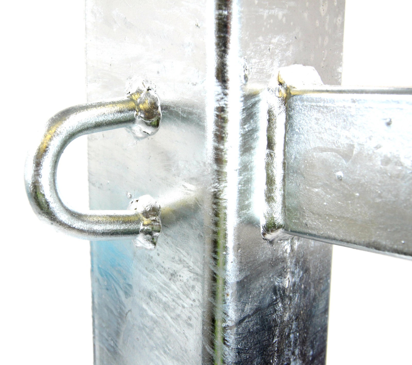GALVANISED 75x75 Steel Security Hitch POST Locking Concrete In - Bolt ...