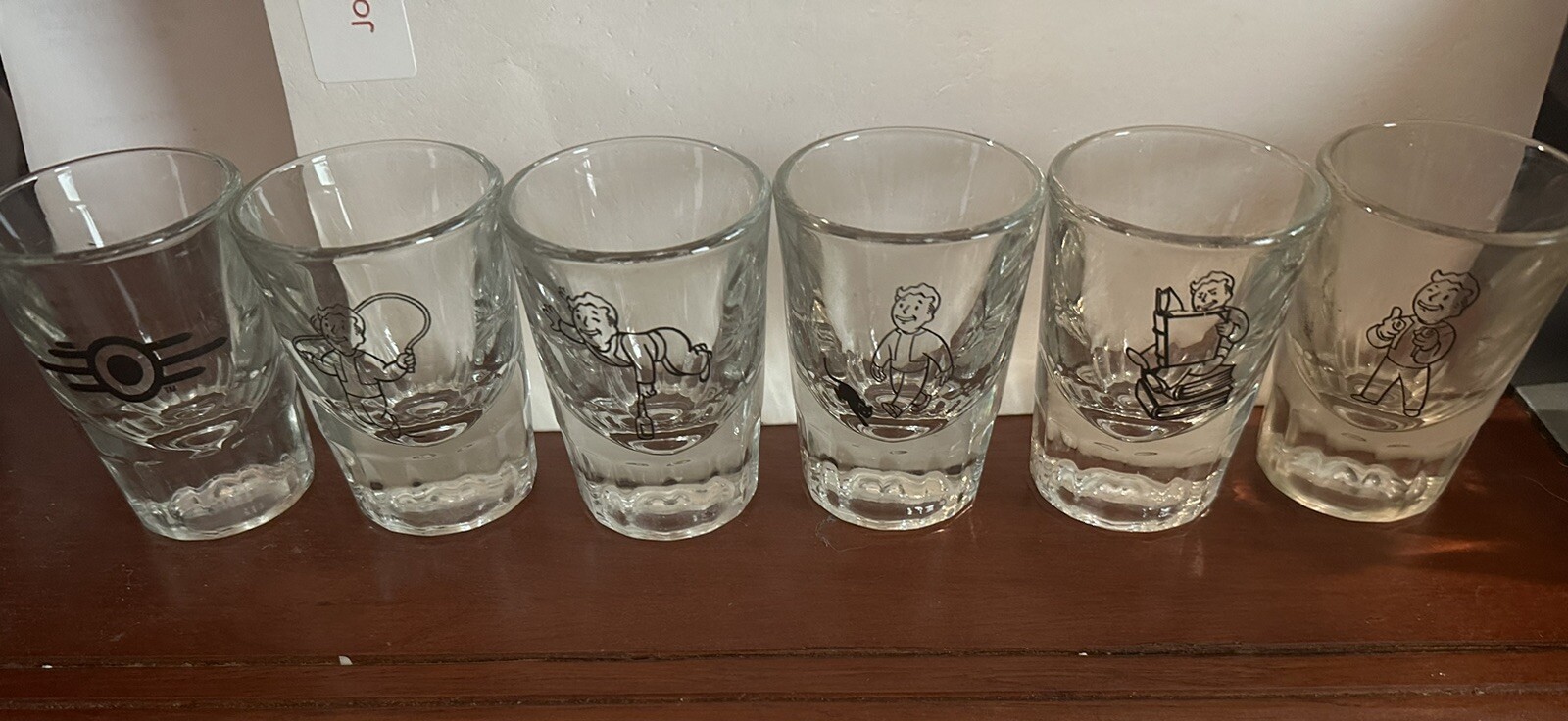 Fallout 4 Shot Glasses Set of 6 | eBay