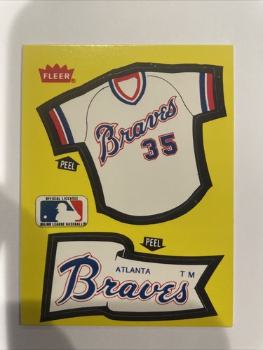 1985 fleer Baseball Yellow Team Stickers Pick Your Teams | eBay