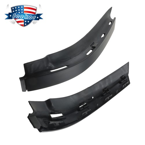 Pair Front Upper Bumper Filler Panel For 2016-2019 Chevrolet Silverado ...