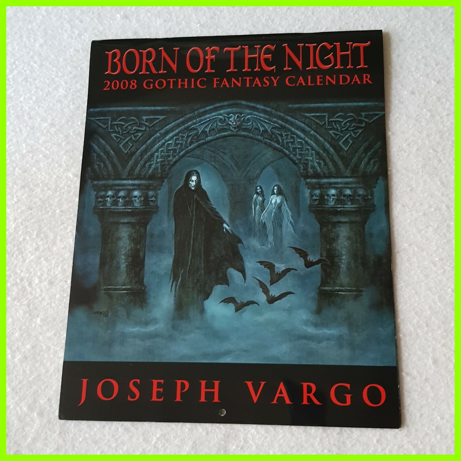 Joseph Vargo Callendar 2008 Gothic Fantasy "Born of the night" 12 ...
