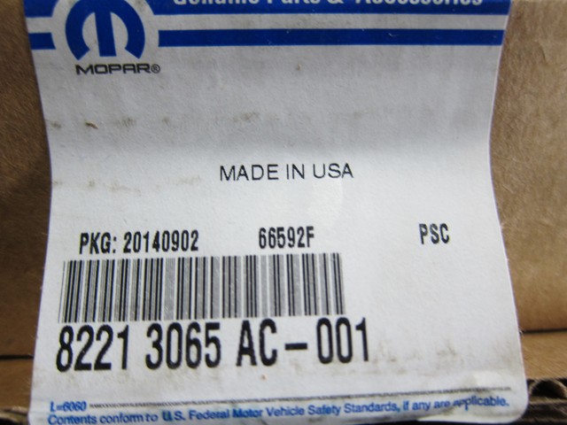 Dodge RAM 6'4" RamBox Bed Gun Rack Fishing Pole Holster OEM Mopar for ...