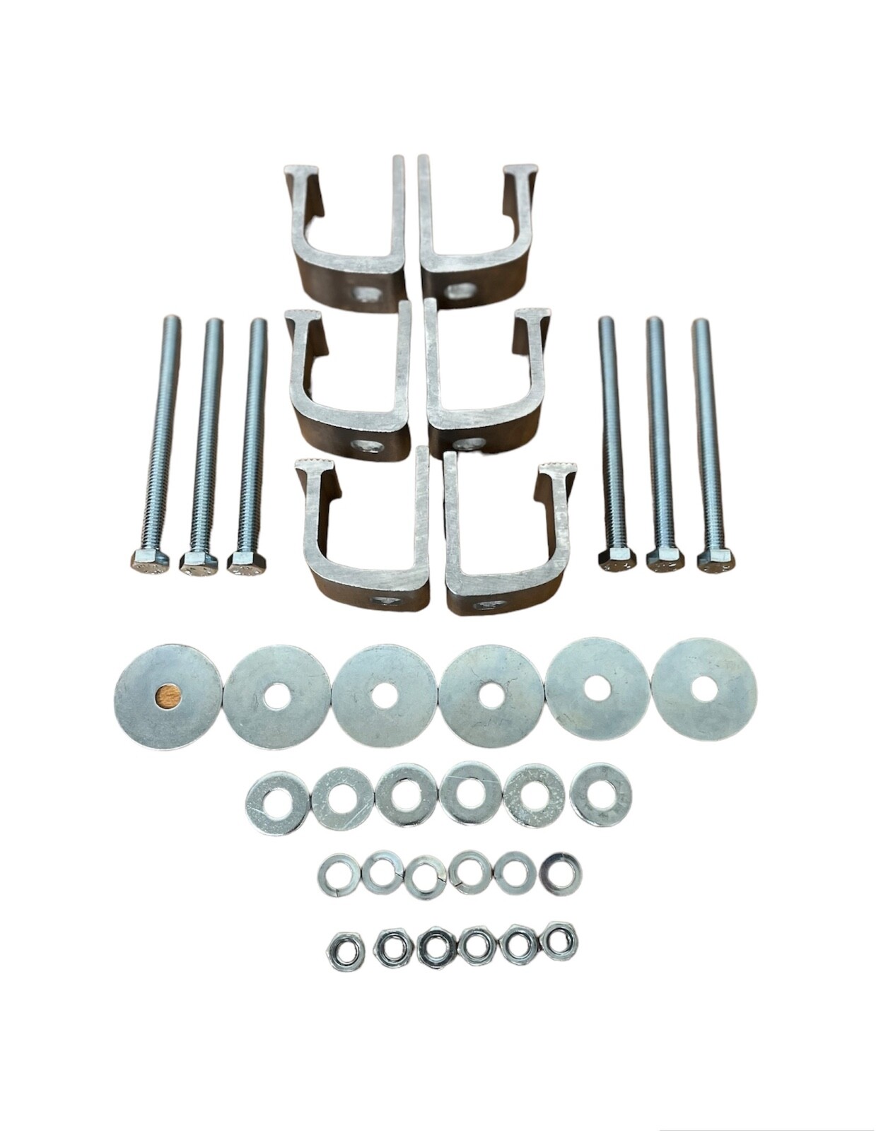Set of 6 aluminum clamps # TB200UM for Leer truck cap and truck bed ...