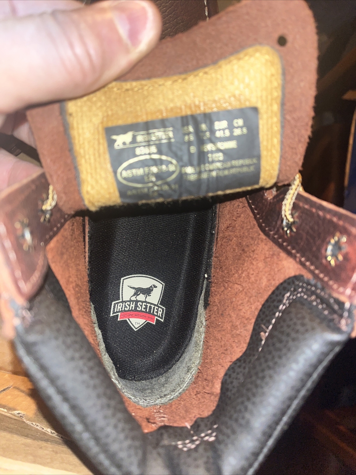 Irish Setter 83605 Ashby Work Boot for Men, Size 10.5 - Brown for sale ...