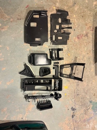 BMW E36 Black Coupe / Convertible Center Consol Set and Under Dash ...