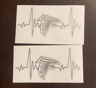 Atlanta Falcons NFL Football 2 Pack Lot 215 Car/Laptop/Cup Decal ...