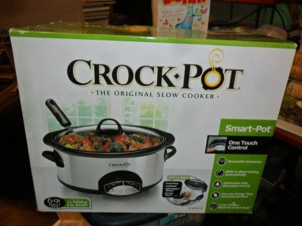 Rival Crock-pot SCVP609 Programmable 6 Quart Smart Pot Slow Cooker for ...