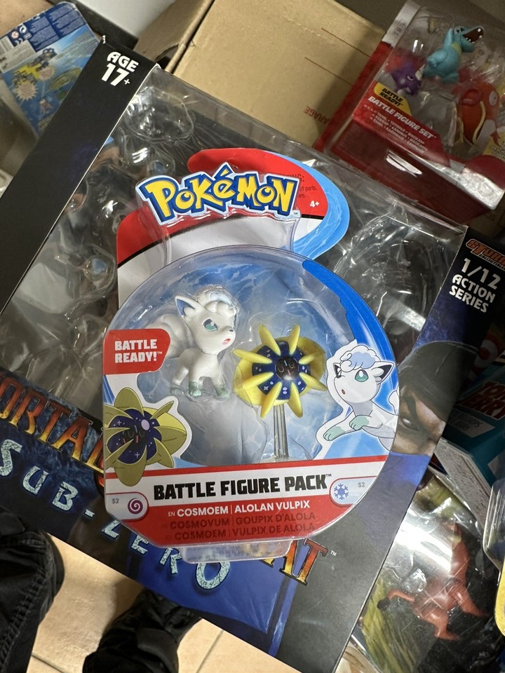 Pokémon Battle Figure Pack Cosmoem Alolan Vulpix | eBay