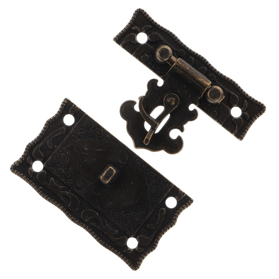 Hasp Latch Replacement Box Jewelry Boxes Buckle Metal Lock Chest | eBay ...