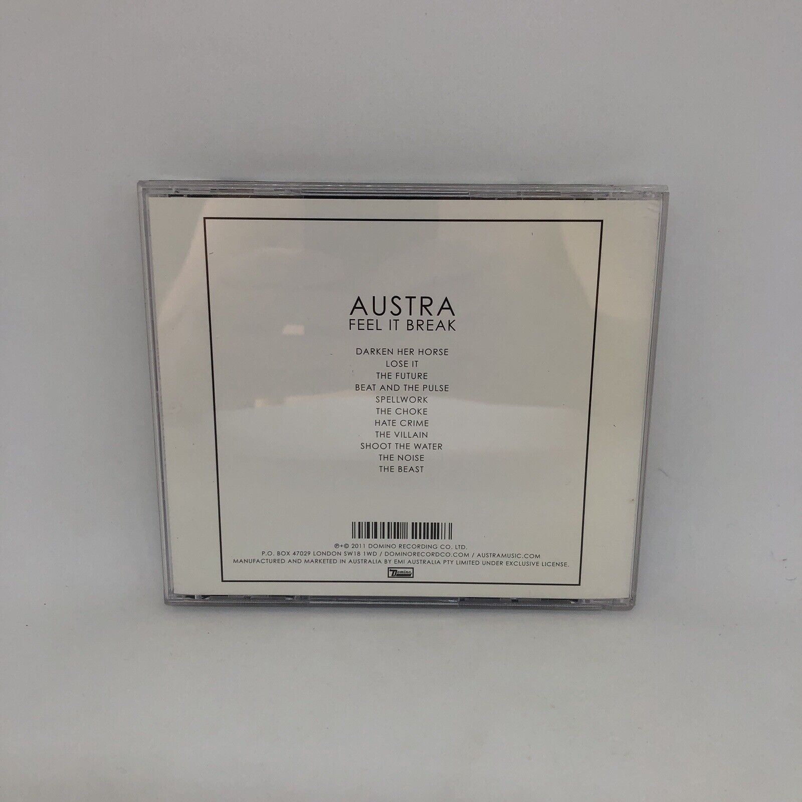 Austra FEEL IT BREAK CD Album VERY GOOD CONDITION Free Postage LOSE IT ...