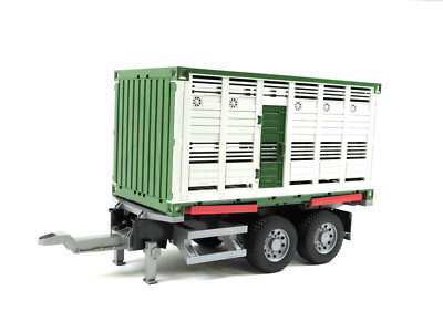 Bruder Viehtransport Container Wechselbrücke Anhänger z.B. für Scania ...