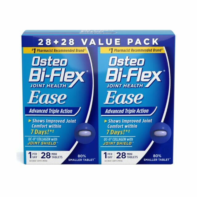 OSTEO BI-FLEX Ease ADVANCED TRIPLE ACTION, 2 X 28 Mini Tablets ...
