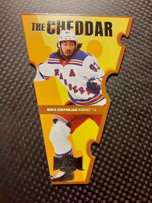 2021/22 UD Metal Universe Hockey THE CHEDDAR Insert MIKA ZIBANEJAD ...