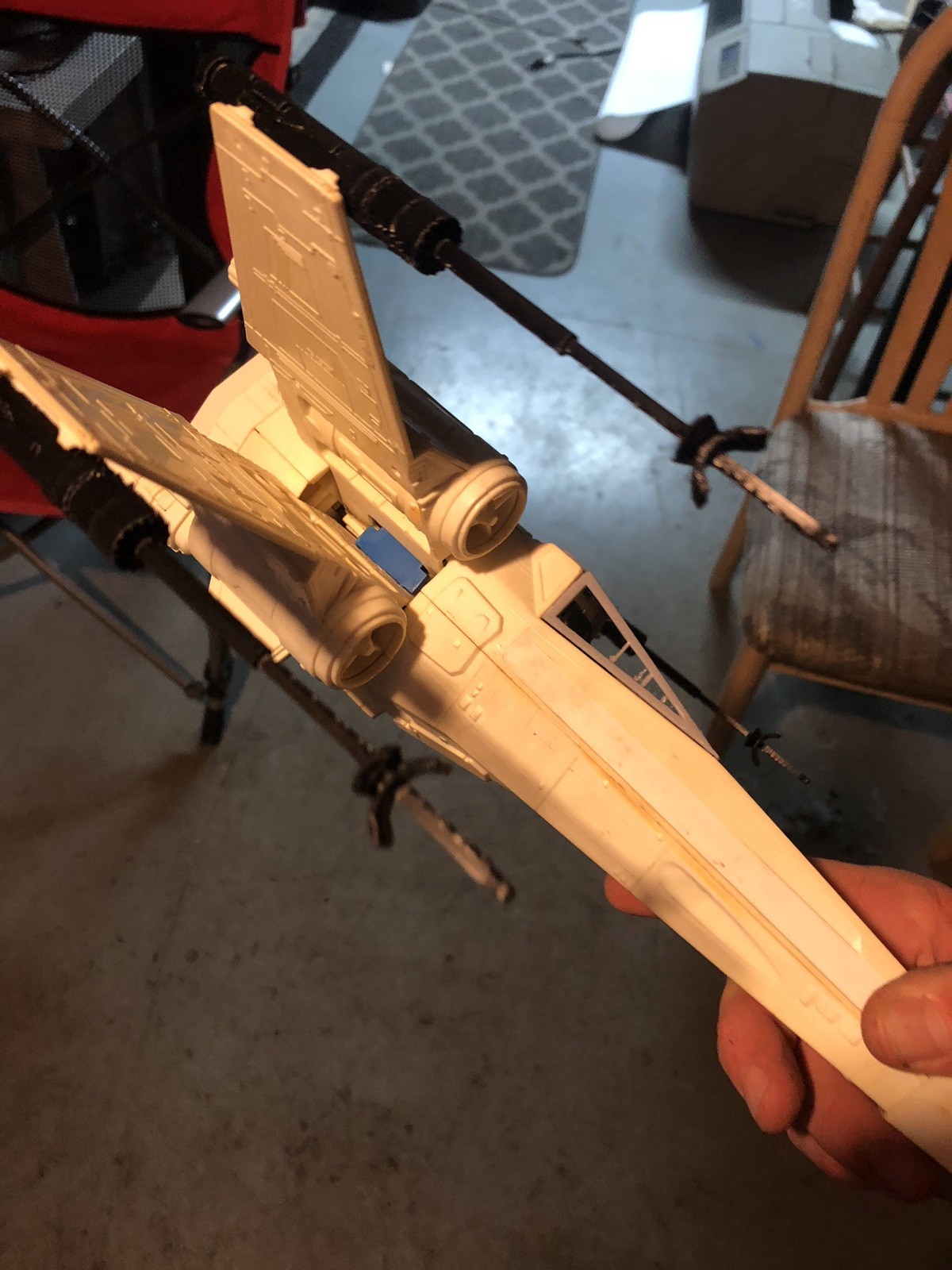 Vintage Star Wars x wing side wing guns 3D Printed | eBay