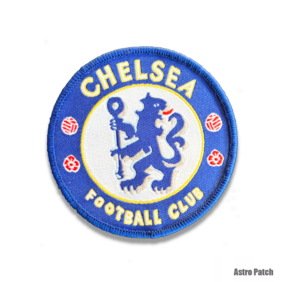 Soccer Club Sew on patches Chelsea, FCB, Man united, Real Madrid, | eBay