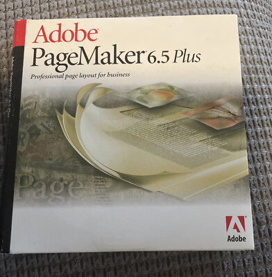 Adobe PageMaker 6.5 Plus for Mac - Full Version With Serial Numbers 2 ...