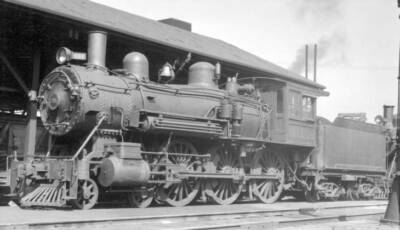 ACL Atlantic Coast Line locomotive, engine no. 211, type 4-6-0 OLD ...