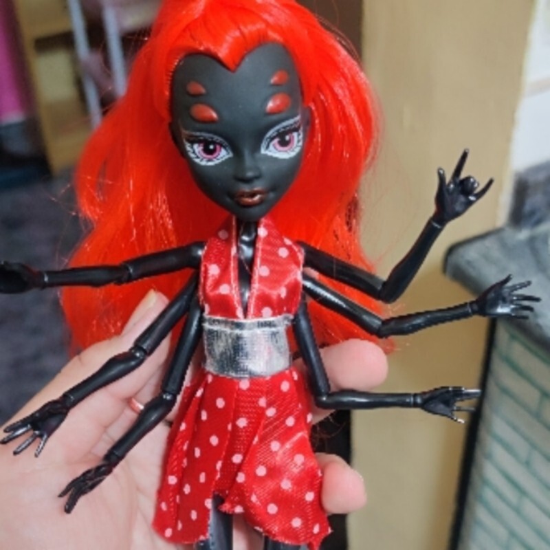 Black WYDOWNA Spider Doll Horror Doll High Quality Monster Doll Demon ...