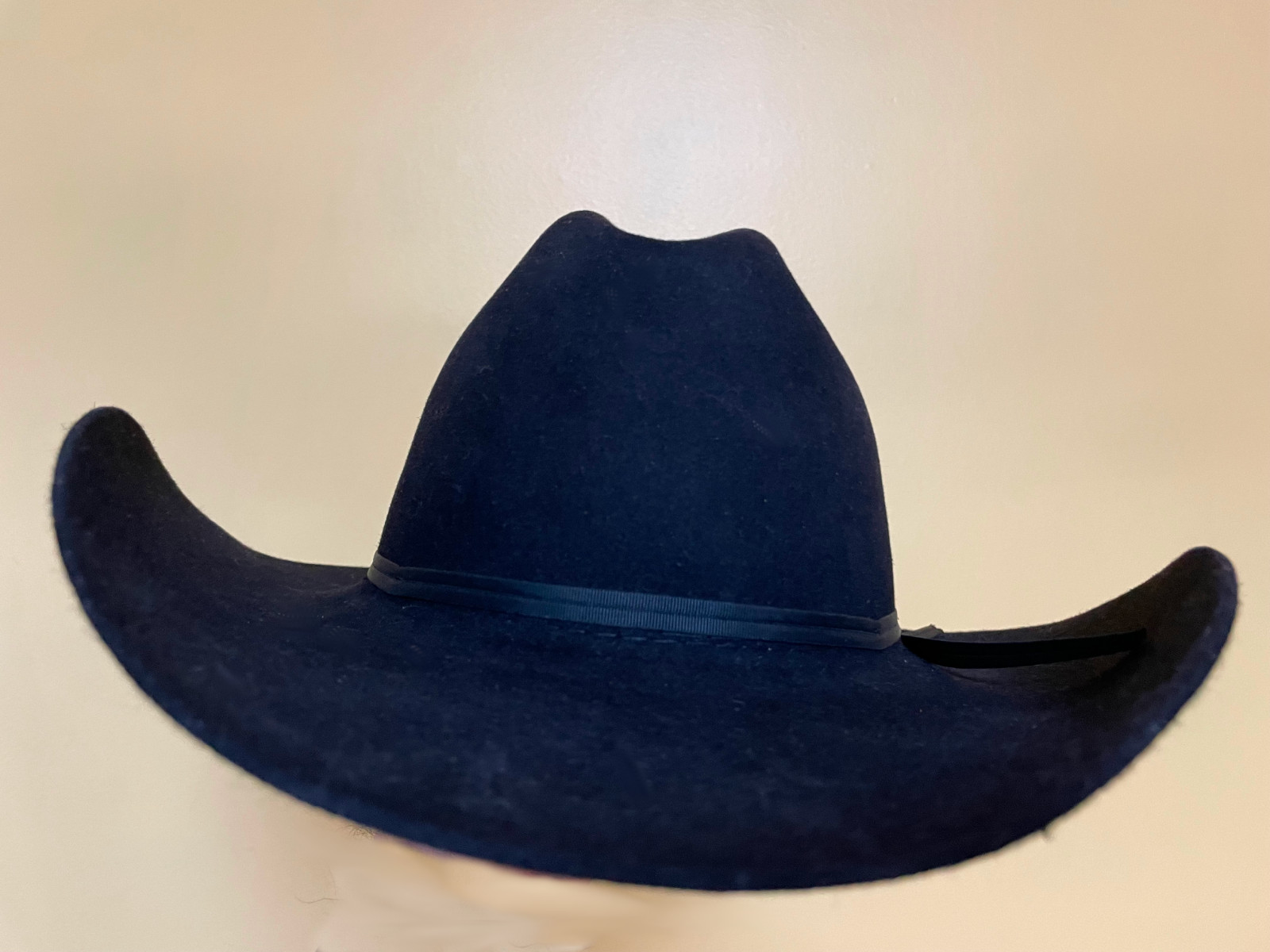 Stetson Stallion Cowboy Hat size 7 Black Beaver Styl… - Gem