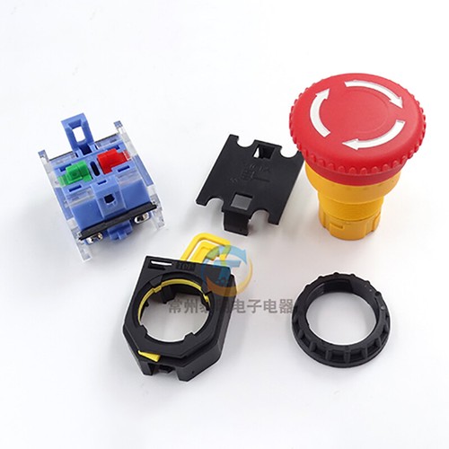 Not Aus Schalter Taster 22mm Notschalter Rotem Knopf Emergency Stop 1NO ...