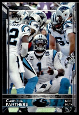 2015 Topps Carolina Panthers G95 Carolina Panthers #244 | eBay