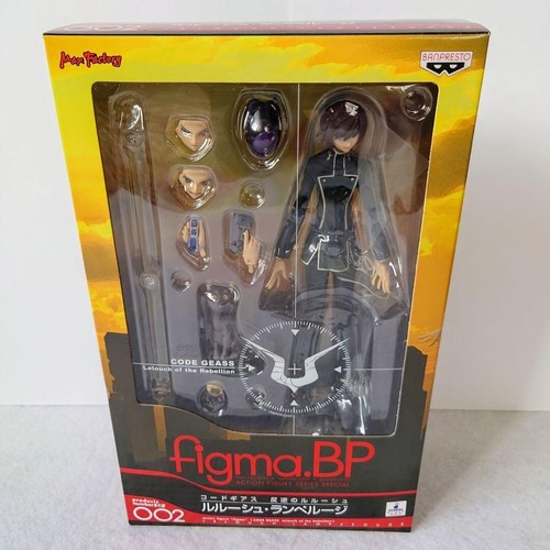 "NEW" Code Geass Lelouch Lamperouge Figma BP Action Figure Max Factory ...