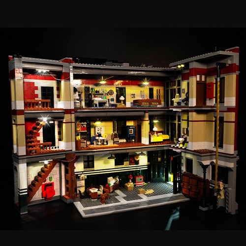 Firehouse Headquarters Compatible LEGO® 75827 Set Lighting LED Light ...