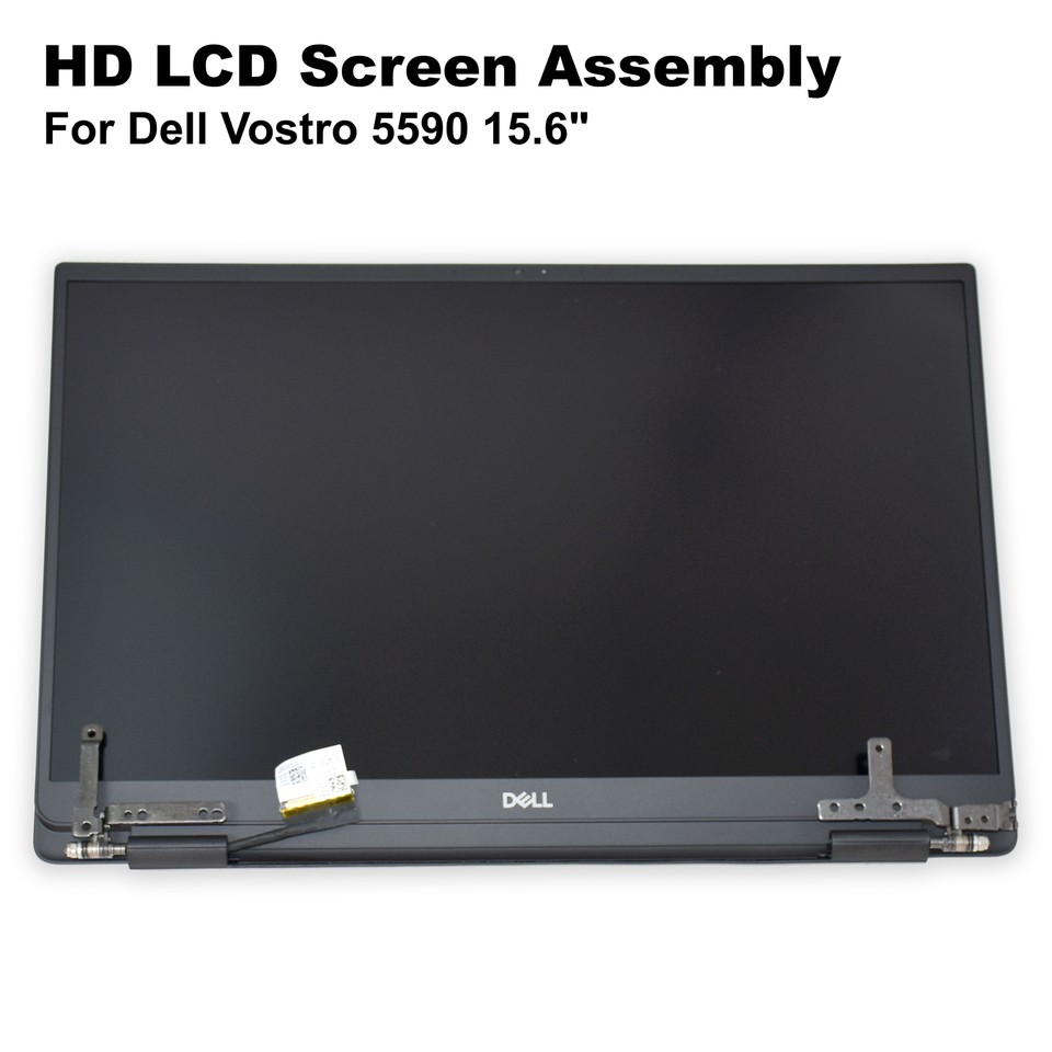 Dell Vostro 5590 15.6" FHD LCD Screen Display Complete Assembly Gray ...