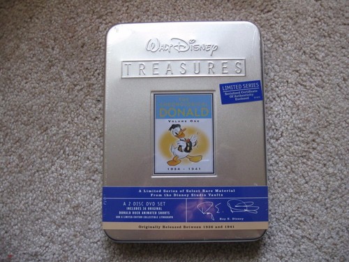 Walt Disney Treasures: Donald Duck: Volume One (1934-1941) DVD IN TIN ...