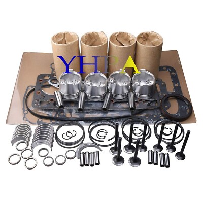 4JB1T Overhaul Engine Rebuild Kit for Isuzu 2.8T Turbo Bighorn Trooper ...
