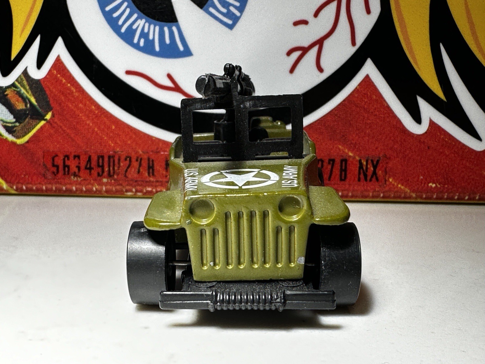 1975 Hot Wheels Army Green Gun Slinger Grass Hopper Jeep REDLINE NEAR ...