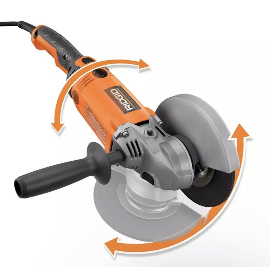 RIDGID R10202 120V 7in. Angle Grinder for sale online | eBay