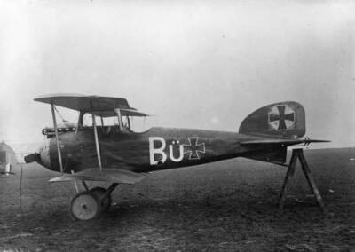 Boy Scout Old Photo - German Albatross D1 scout bi-plane used by The ...